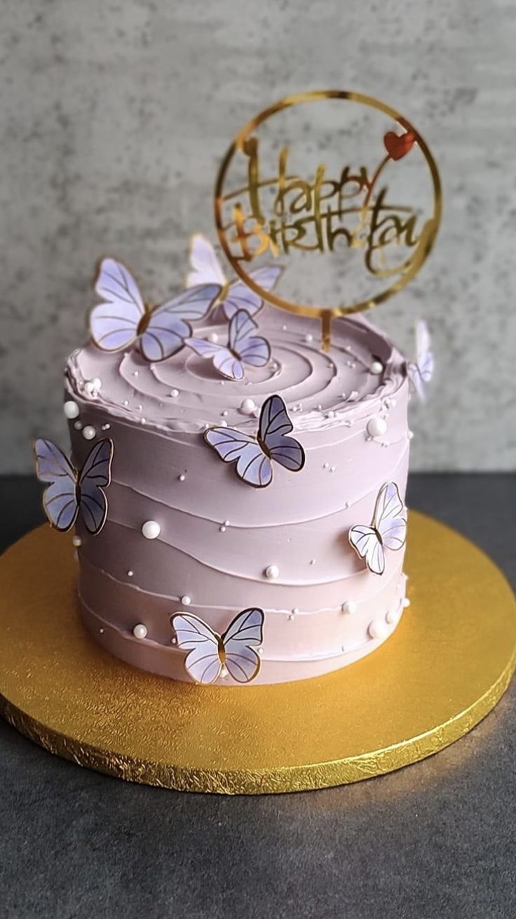 Butter Fly Theme Cake's – Broomies Bakery