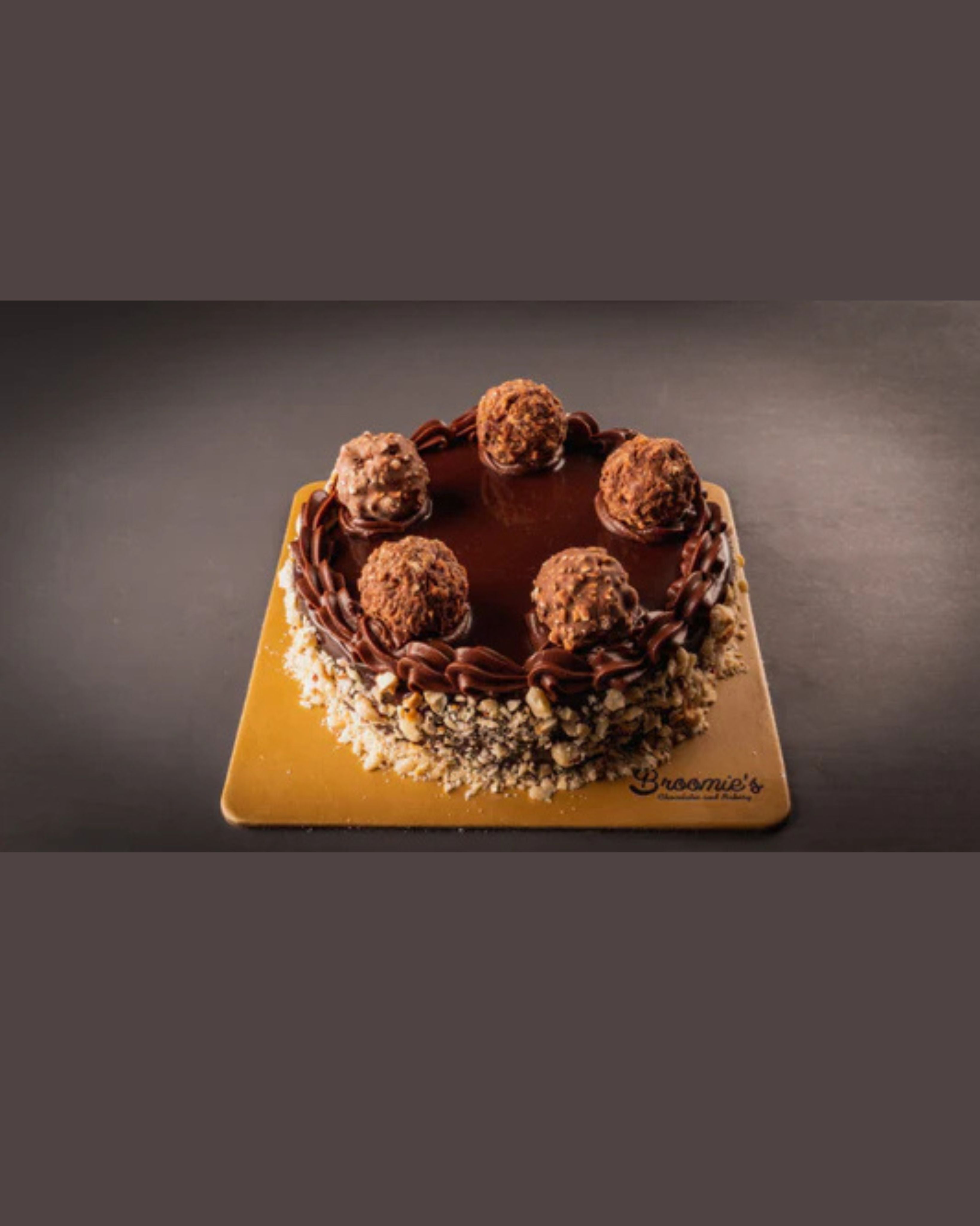 Ferrero Rocher Cake – Broomies Bakery
